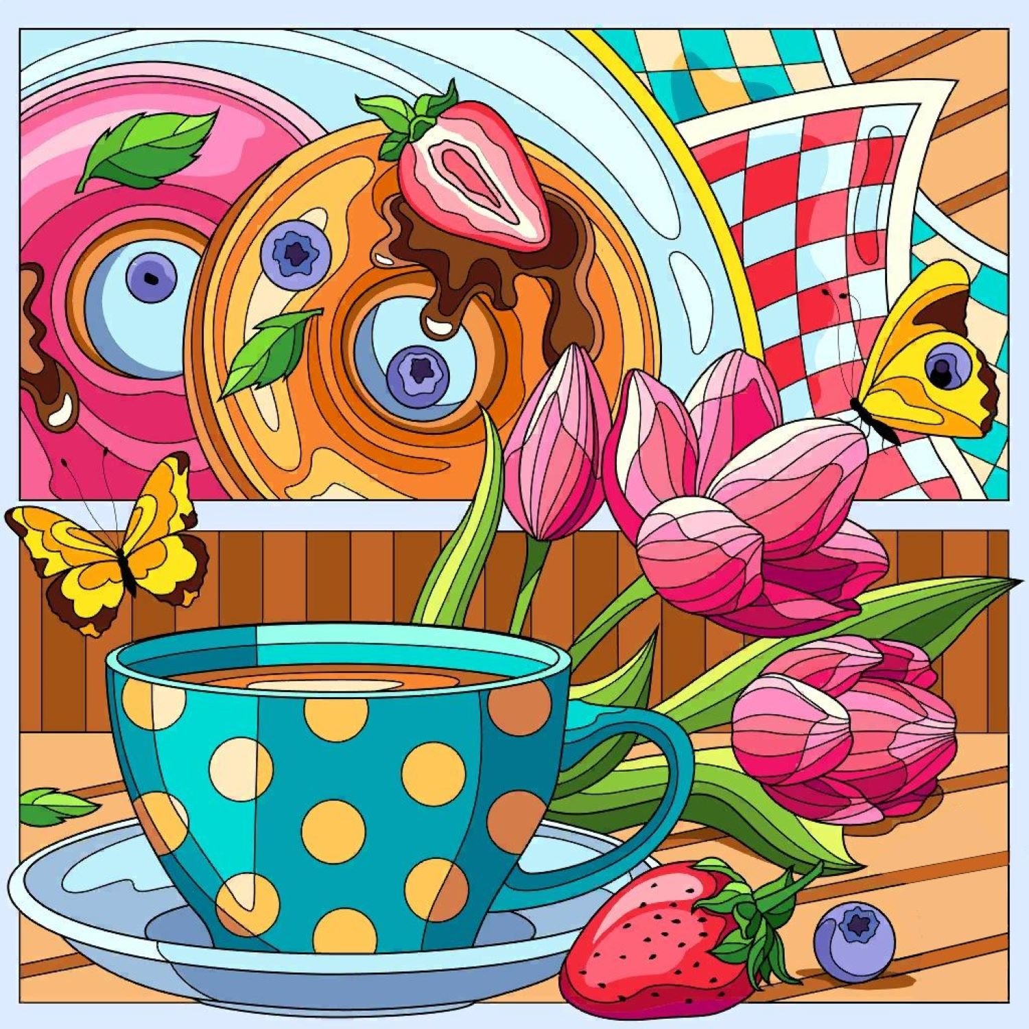 Solve Bold & Bright Colors Series jigsaw puzzle online with 306 pieces