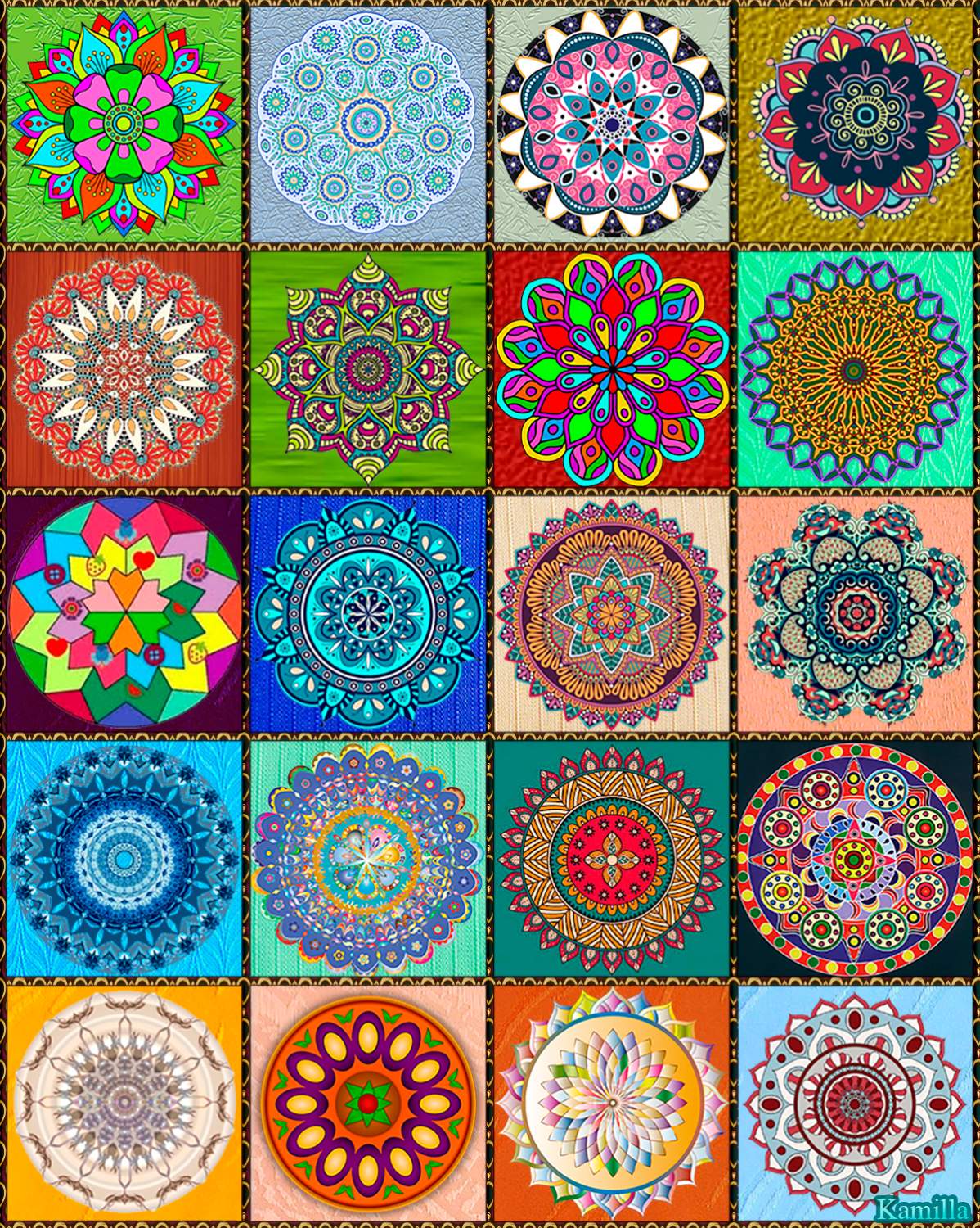 Jigsaw Puzzle | Mandalas | 208 pieces | Jigidi
