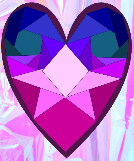 Solve heart jigsaw puzzle online with 99 pieces