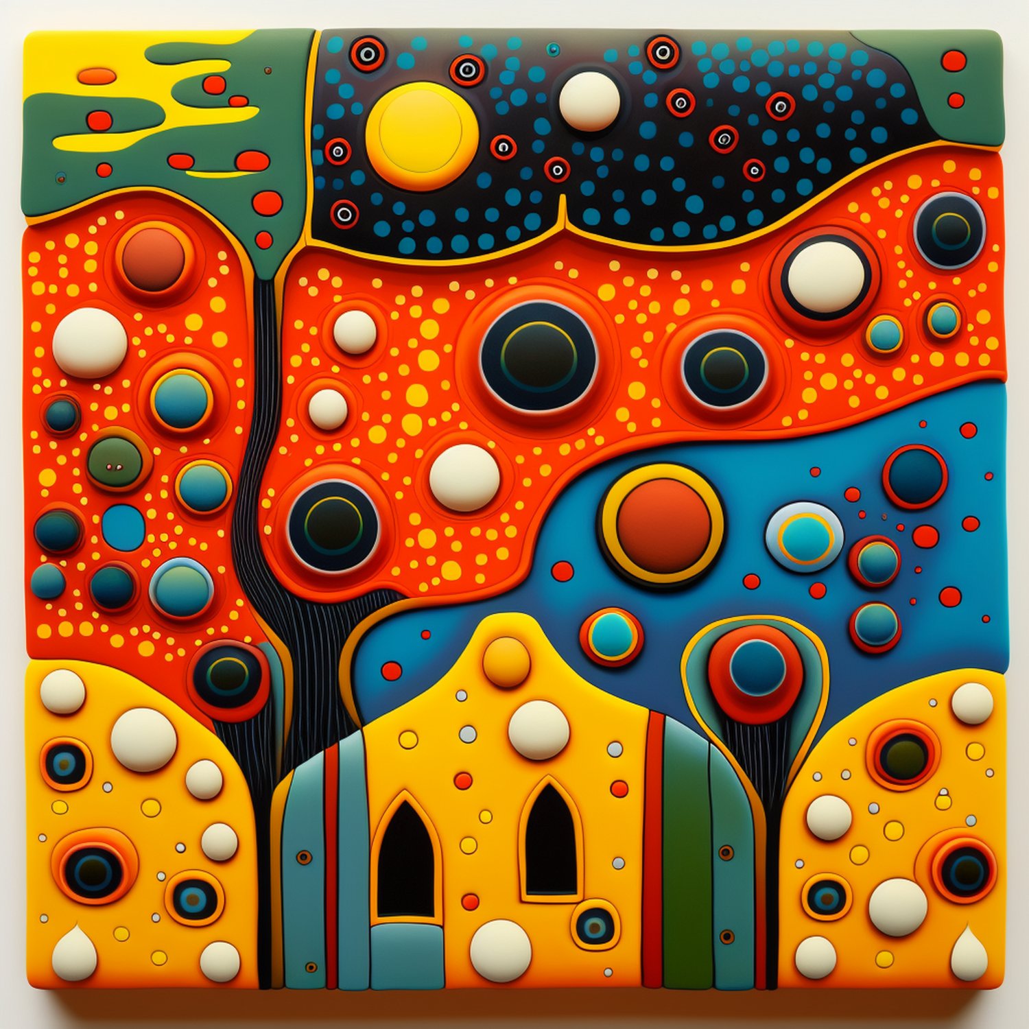 Solve The village jigsaw puzzle online with 81 pieces