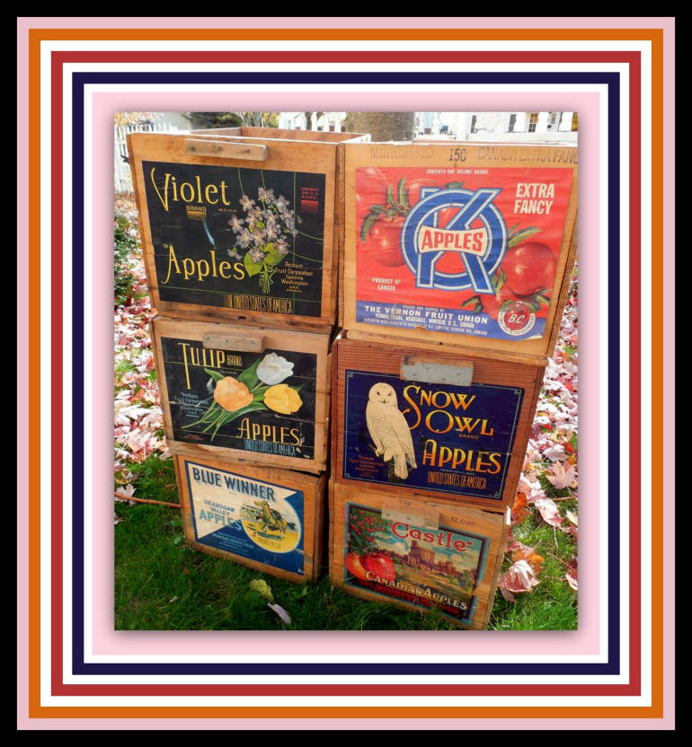 Solve Vintage Fruit Crates with Beautiful and Colorful Labels jigsaw ...