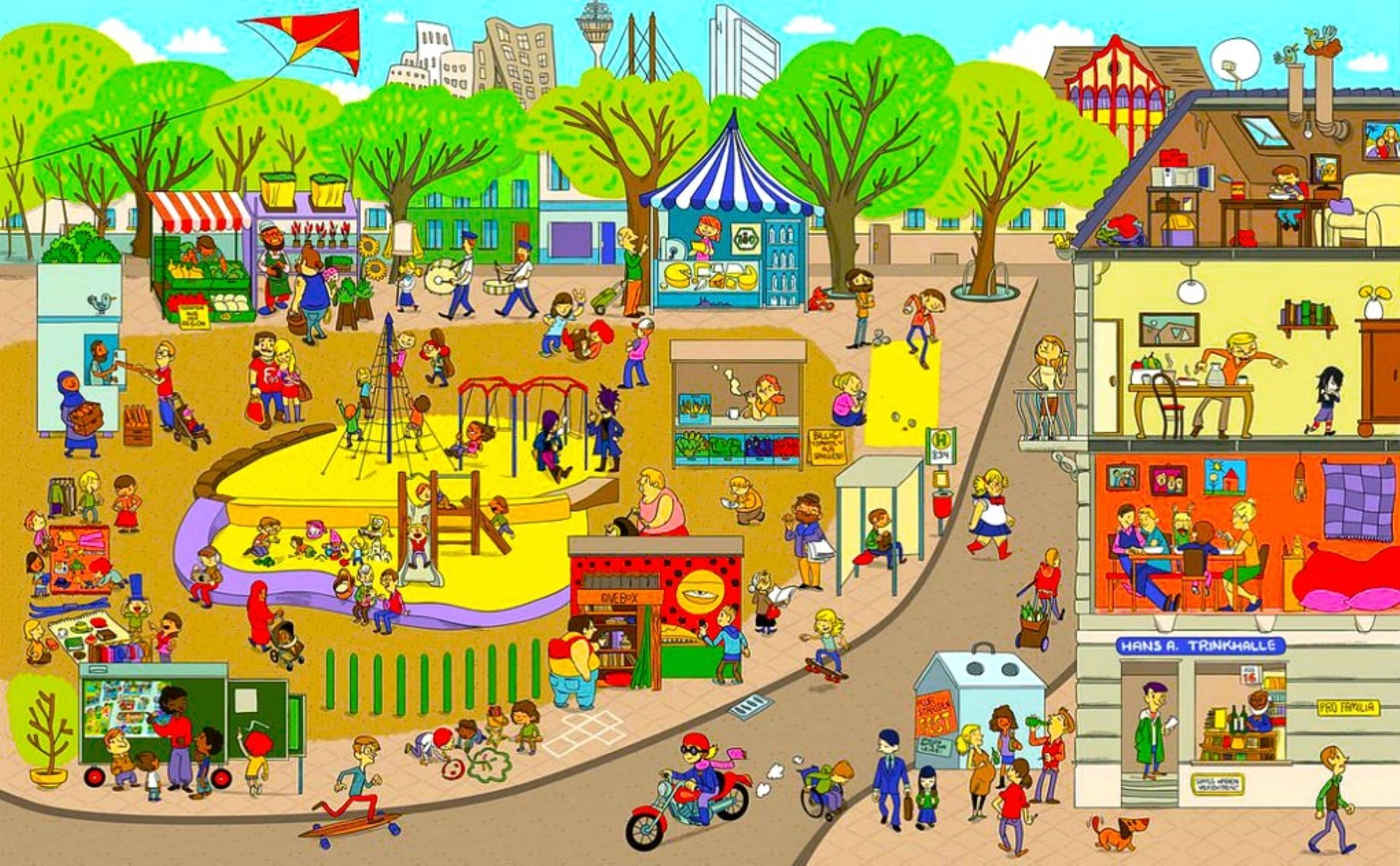 Solve Playground jigsaw puzzle online with 135 pieces