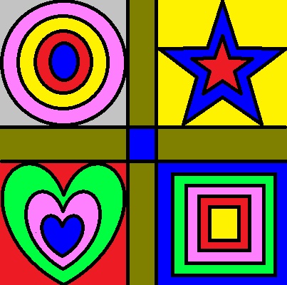 Jigsaw Puzzle | 4 shapes | 36 pieces | Jigidi