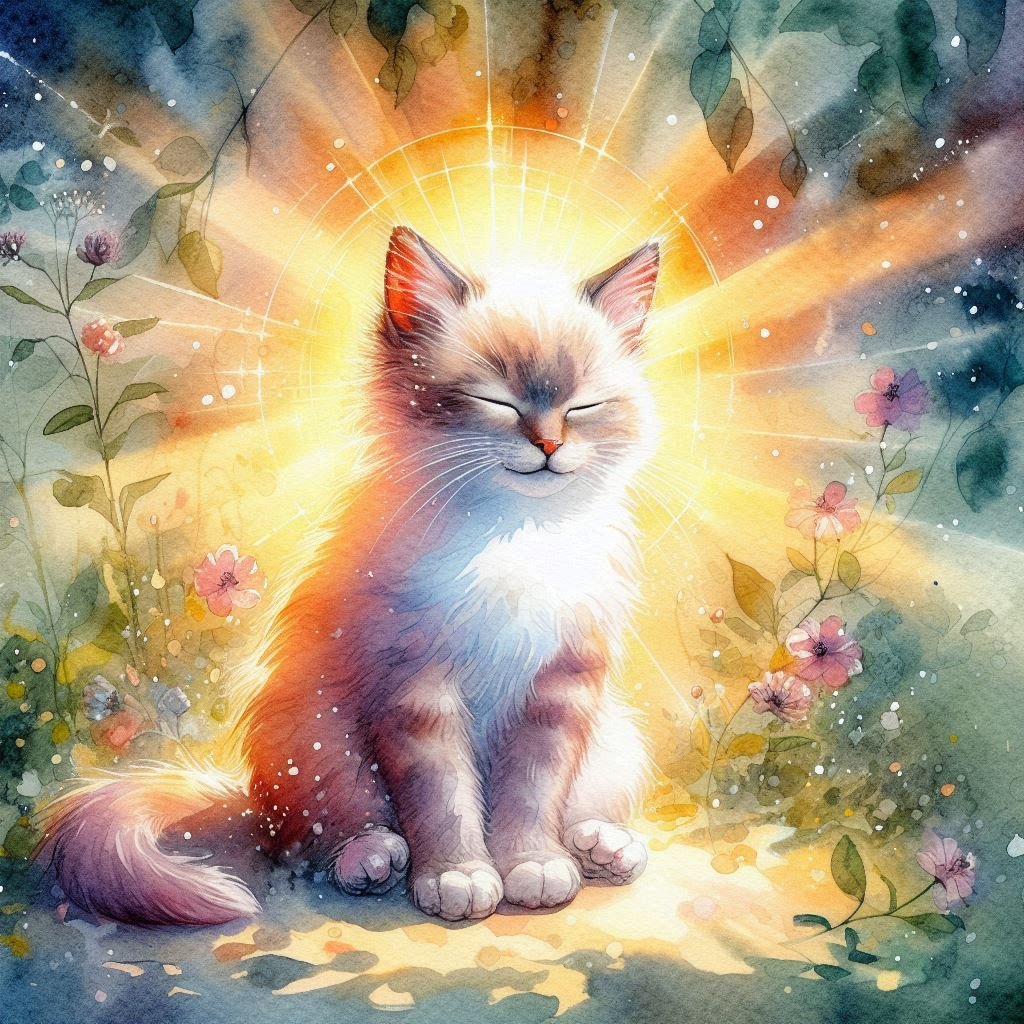 Solve Cat jigsaw puzzle online with 16 pieces