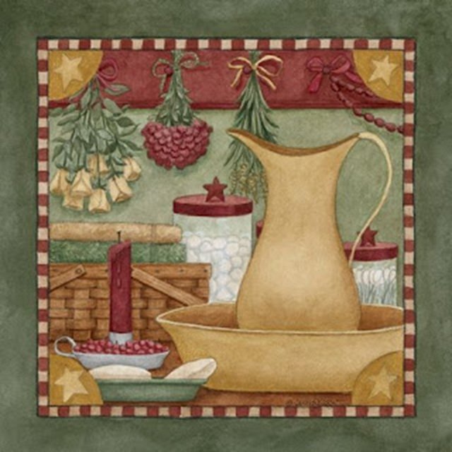 Jigsaw Puzzle | 49 pieces | Imagem country para decoupage na cozinha ...