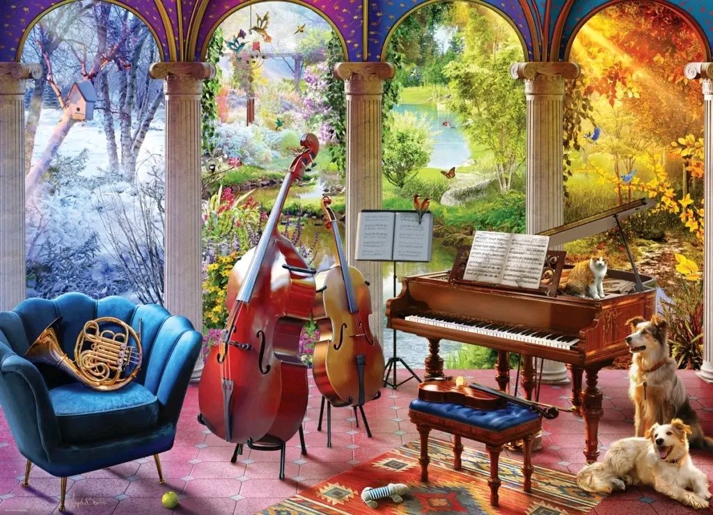 Solve Taking a Break jigsaw puzzle online with 70 pieces