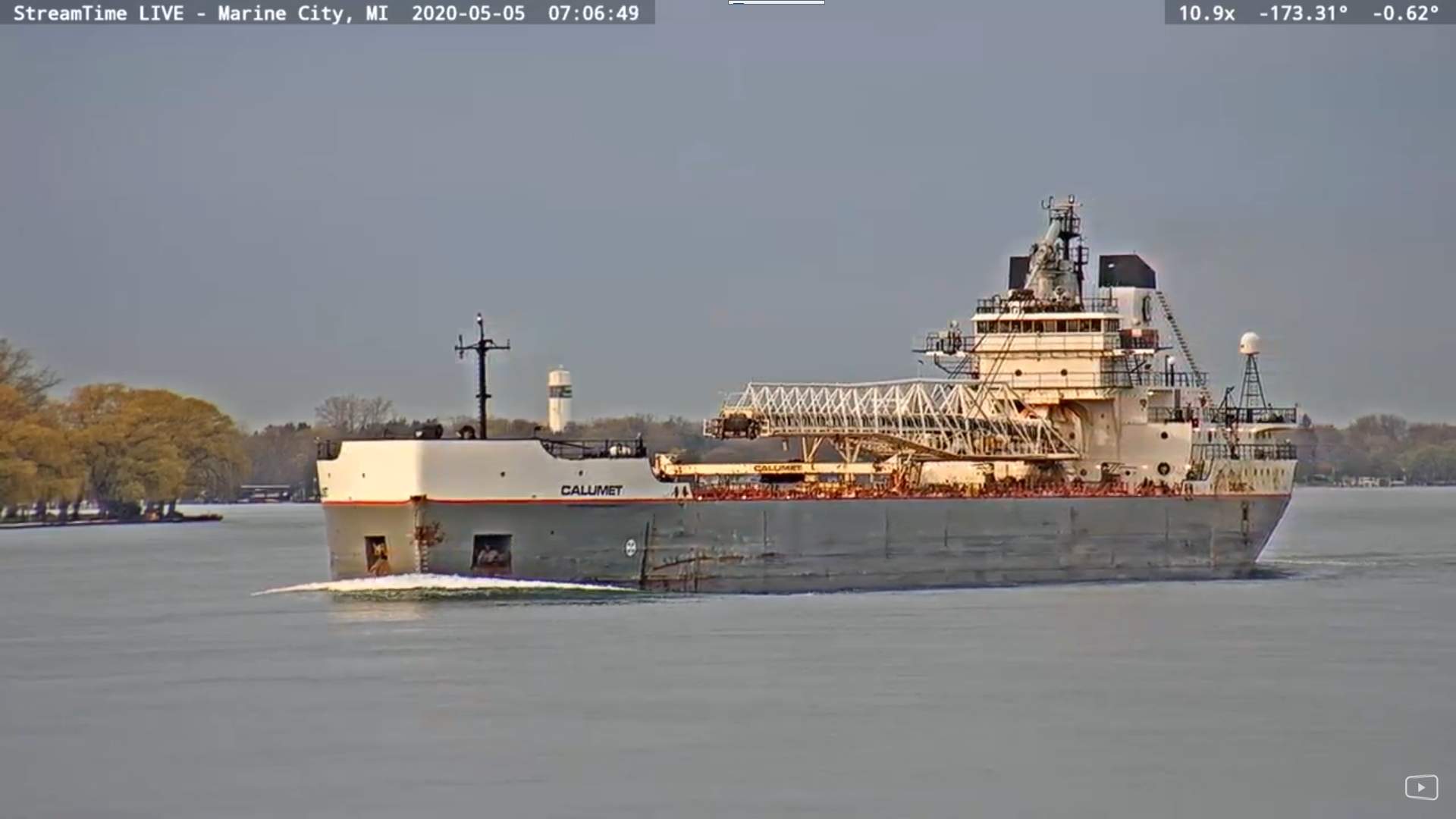 Solve Calumet - Great Lakes Freighter - Marine City, MI (2020-05-05 ...