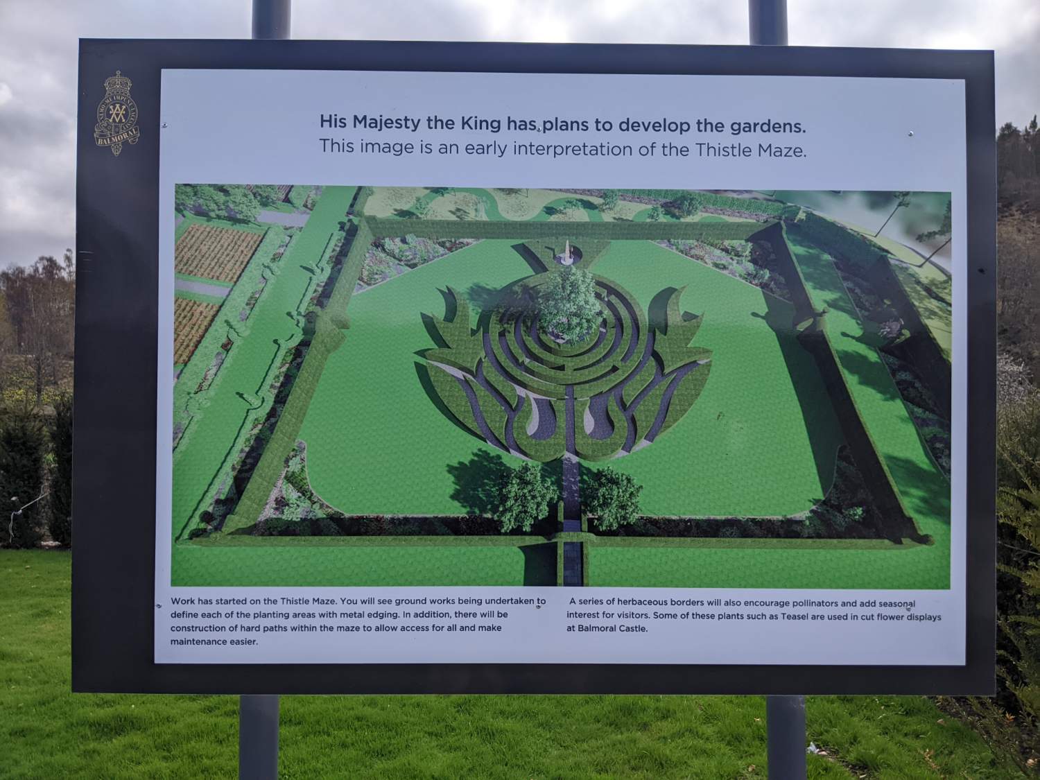 Solve New thistle maze jigsaw puzzle online with 48 pieces