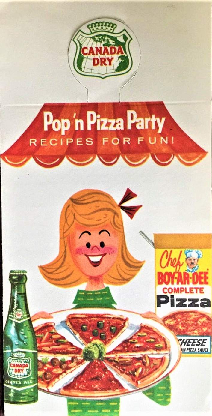 Solve Themes Vintage illustrations/pictures - Pop`N Pizza Party jigsaw ...