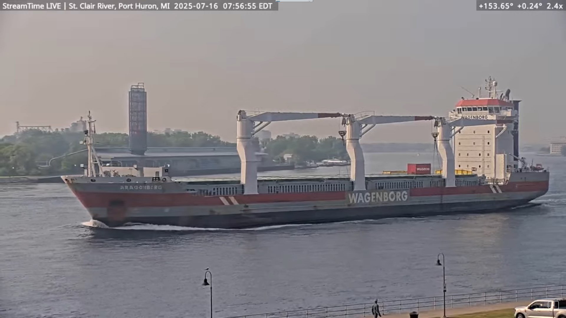 Solve Aragonborg - Ocean-Going Freighter - Port Huron, MI (2025-07-16 ...