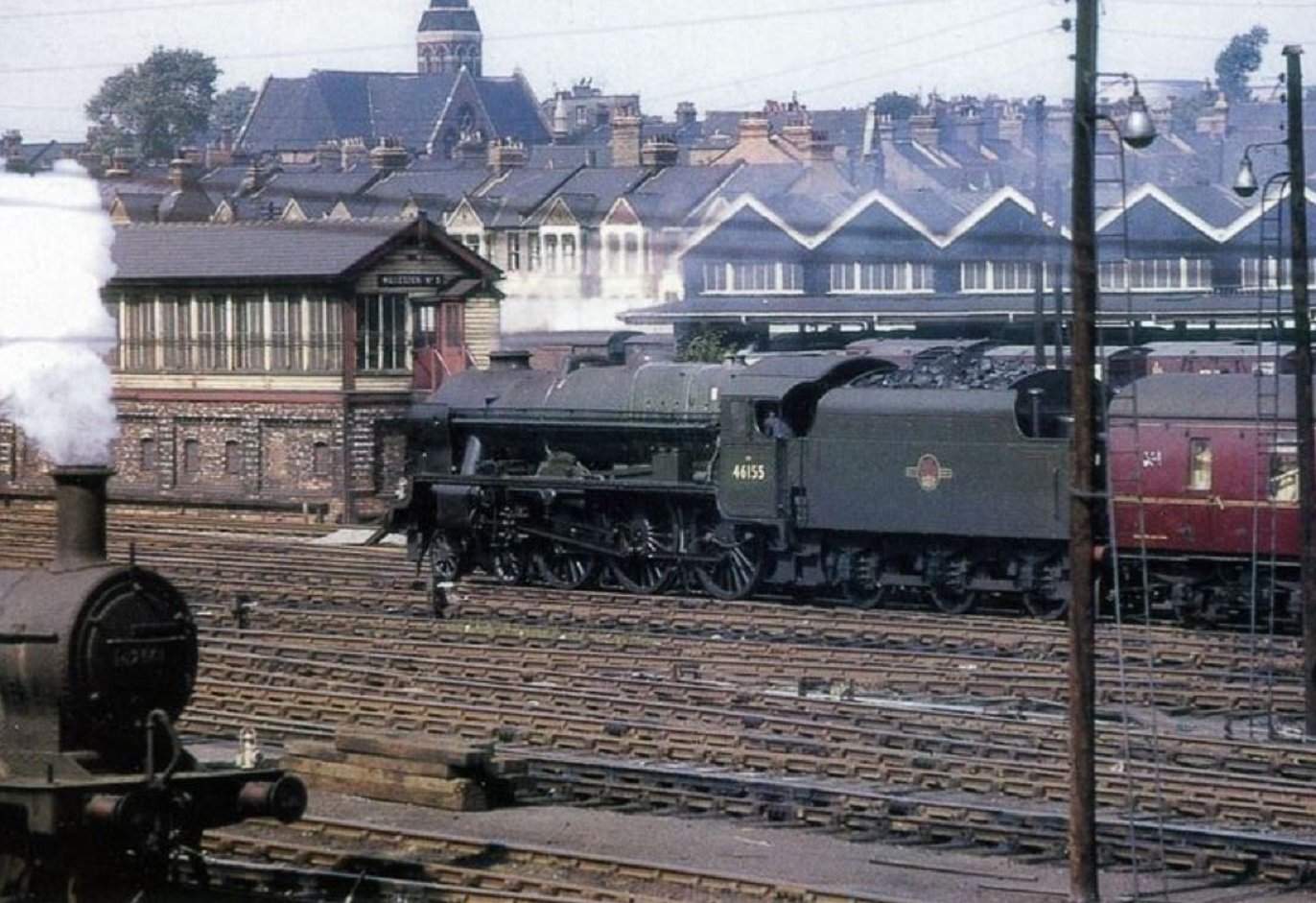 Solve LMS Royal Scot Class 4-6-0 46155 The Lancer at Willesden Junction ...