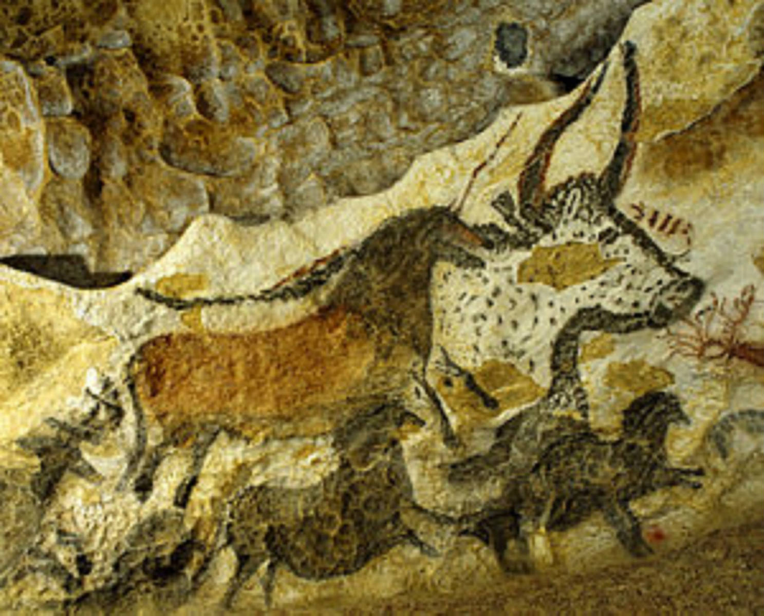 Solve Lascaux-cave-painting jigsaw puzzle online with 500 pieces