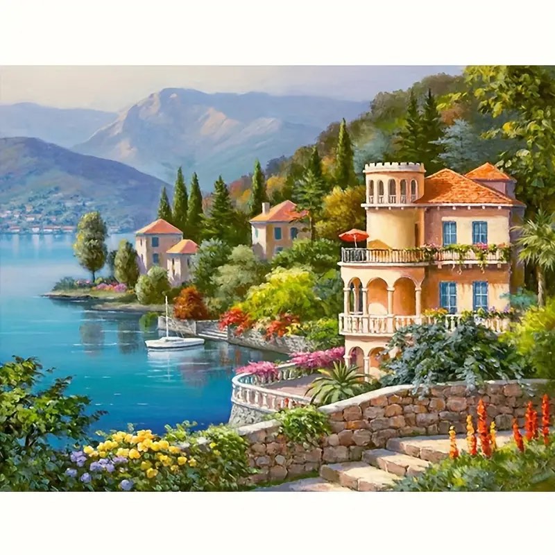 Solve The View jigsaw puzzle online with 25 pieces