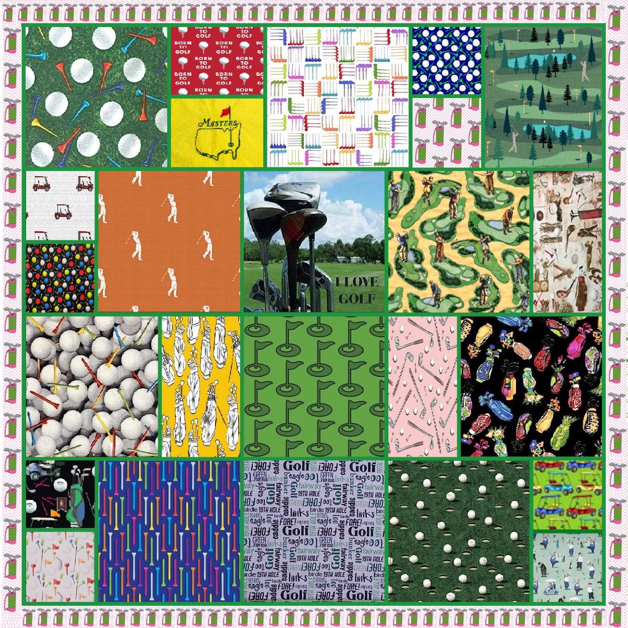 Solve Gotta Golf! jigsaw puzzle online with 100 pieces