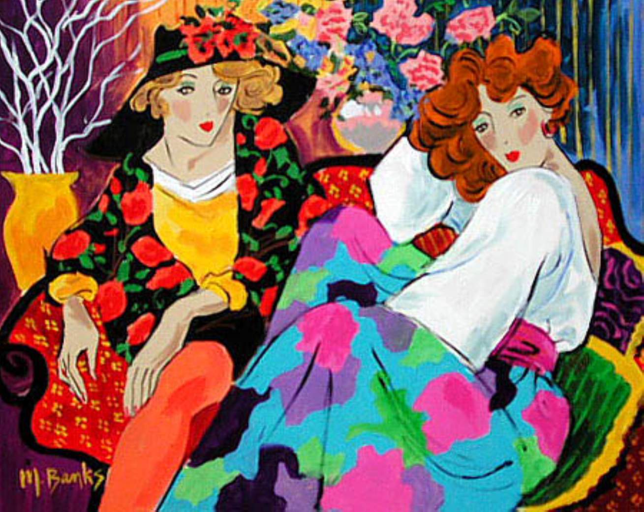 Solve Best of Friends - Maria Banks (Ametican...active) jigsaw puzzle ...