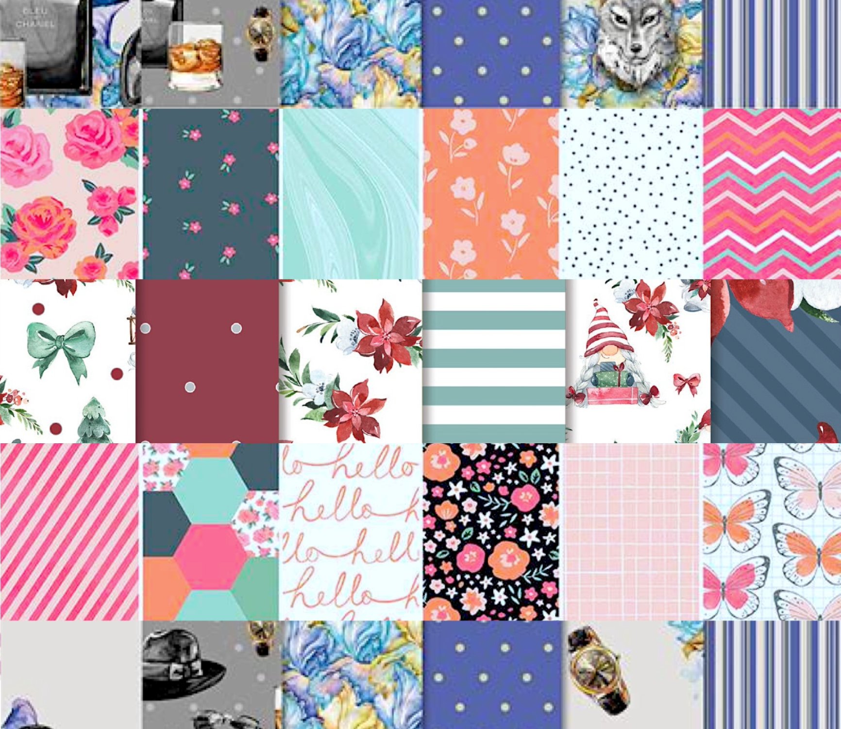 Solve patterns jigsaw puzzle online with 120 pieces