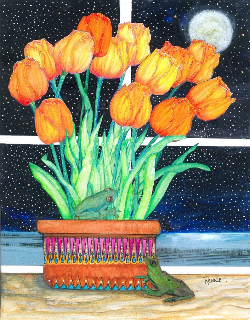 Solve Mischief in The Moonlight jigsaw puzzle online with 80 pieces