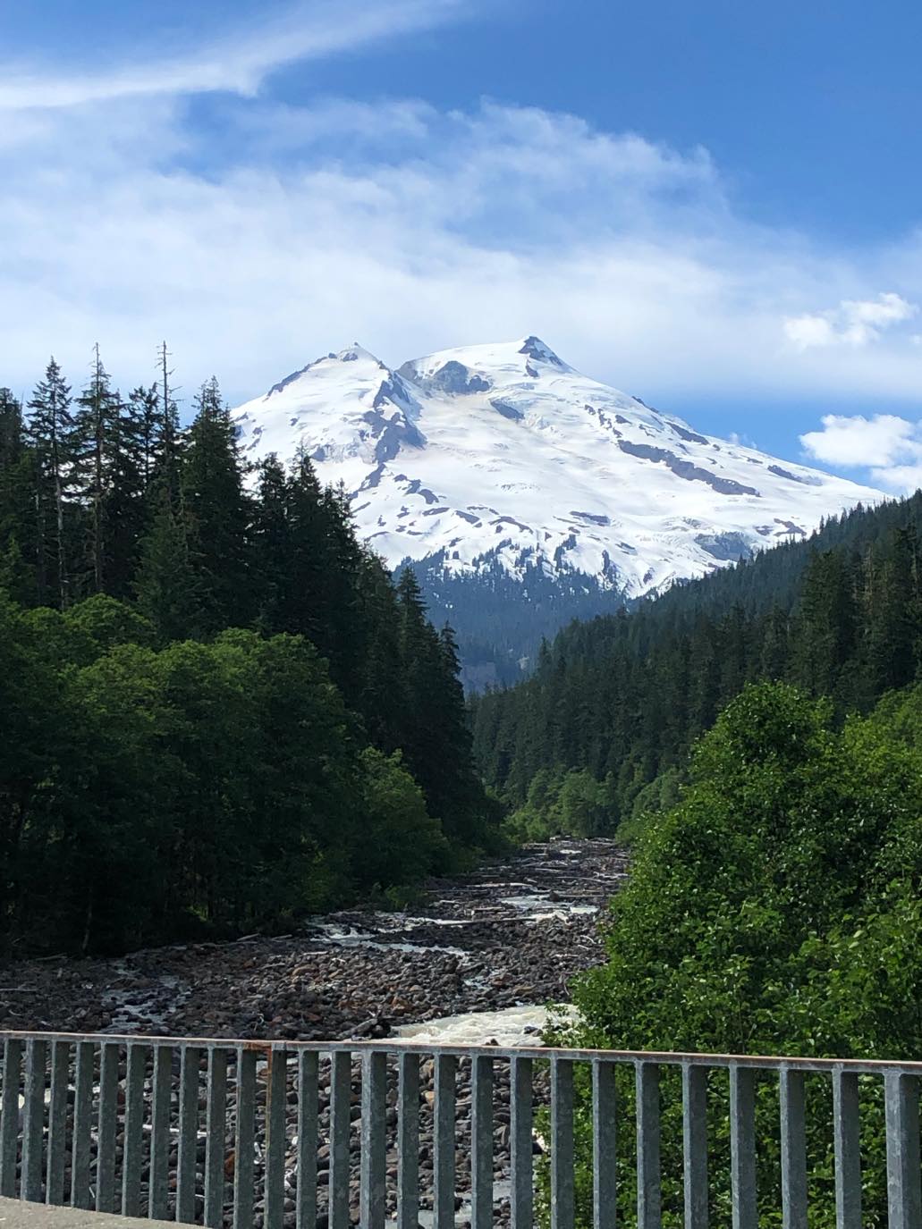 Solve Mount Baker Washington State from Boulder Creek jigsaw puzzle ...