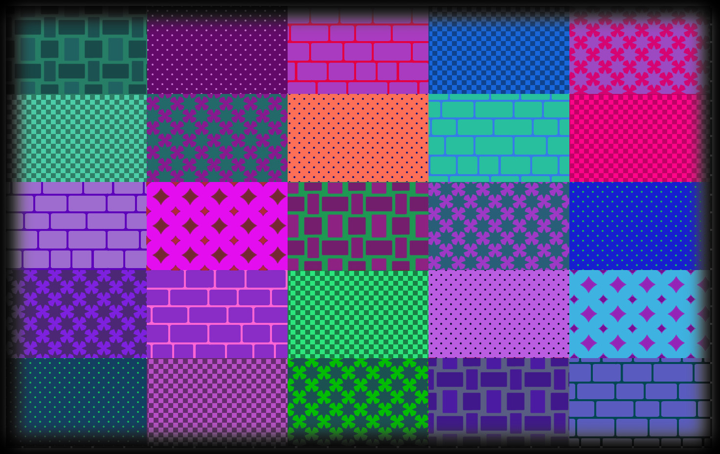 Solve Patterns jigsaw puzzle online with 360 pieces