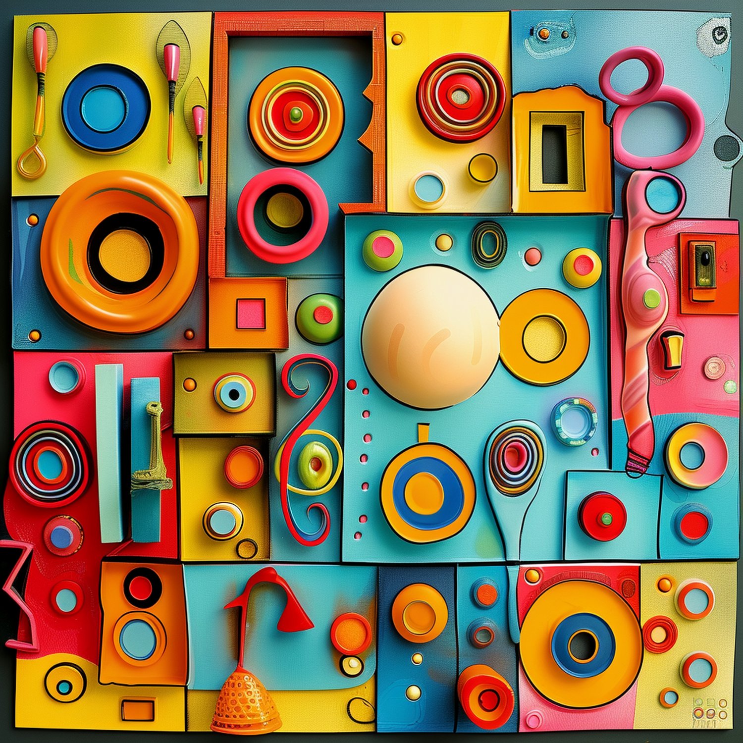 Solve Pattern jigsaw puzzle online with 81 pieces