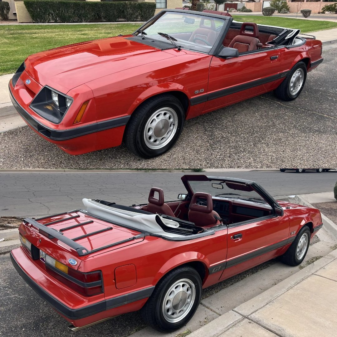Solve 1986 Ford Mustang GT convertible... Bandit... jigsaw puzzle ...