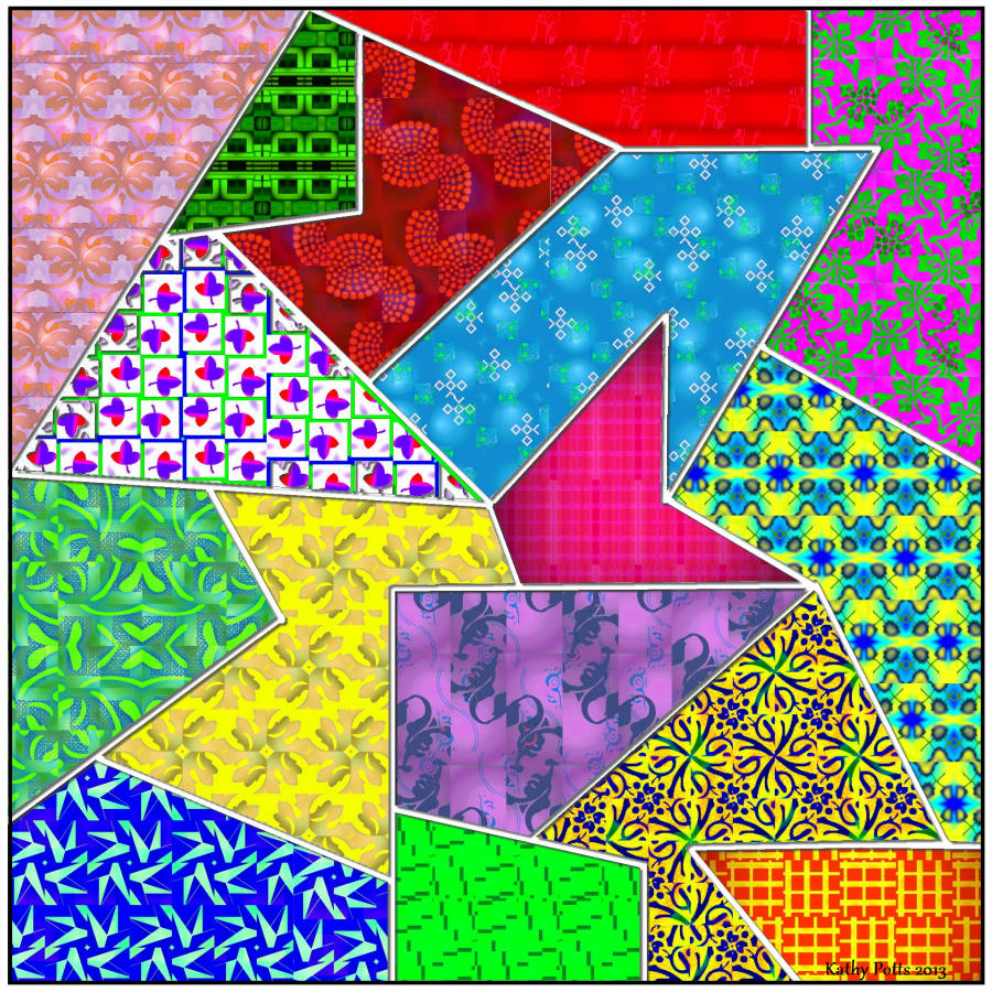 Solve Irregular Shapes jigsaw puzzle online with 49 pieces
