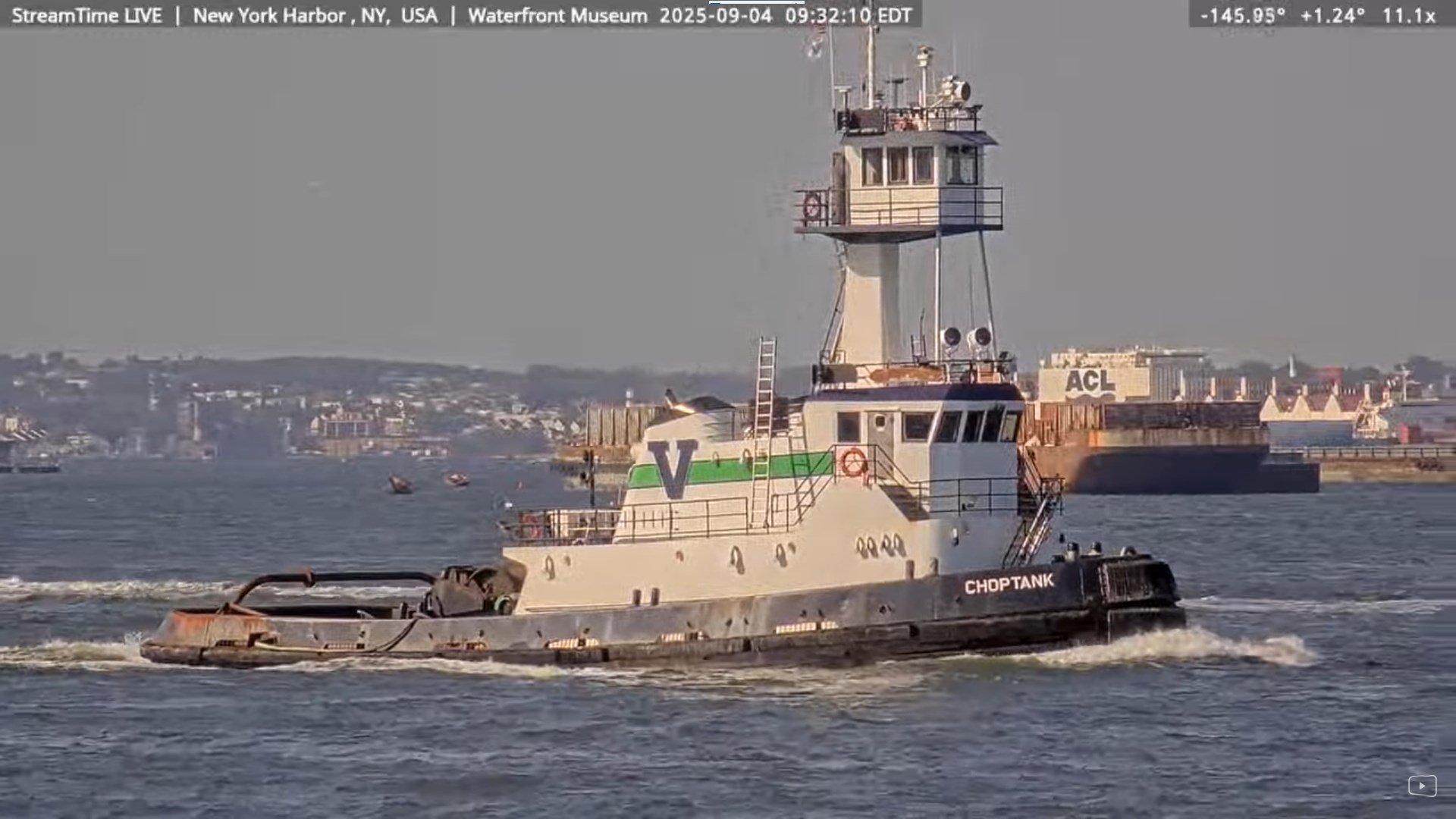 Solve Choptank - Coastal Tug - NY Harbor (2025-09-04) jigsaw puzzle online with 84 pieces