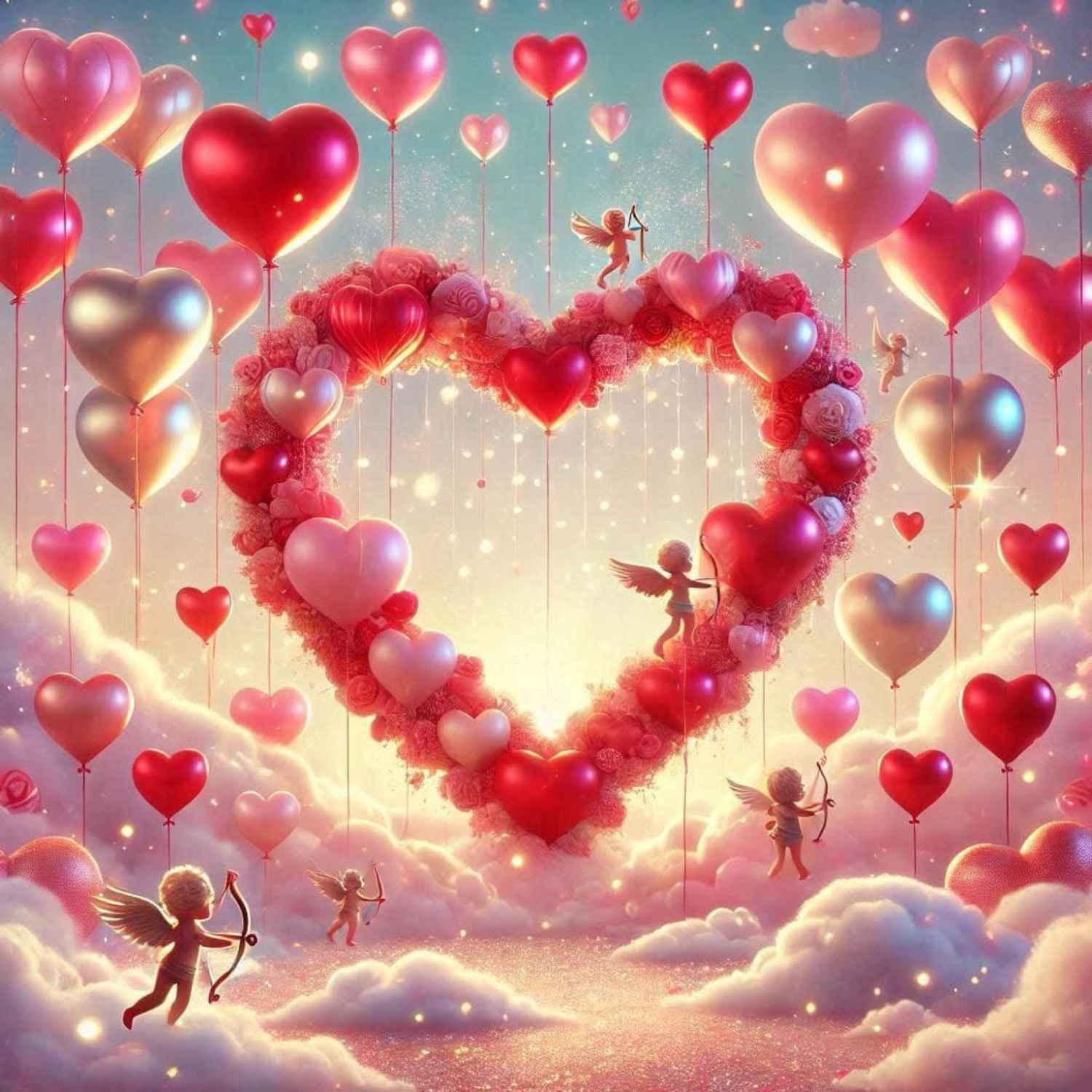 Solve Cupid In My Heart jigsaw puzzle online with 306 pieces