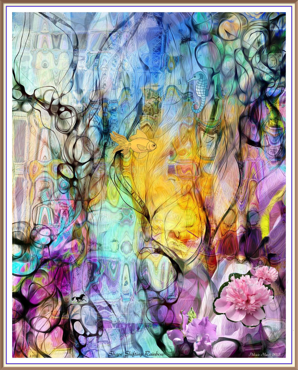 Jigsaw Puzzle | Shape Shifting Rainbow | 550 pieces | Jigidi