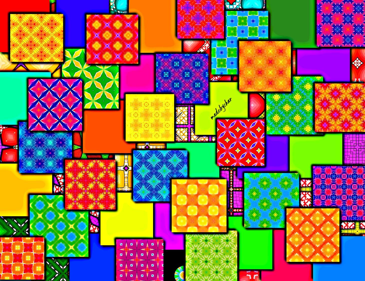 Solve Keeping the Pixel Mixer busy.... jigsaw puzzle online with 48 pieces