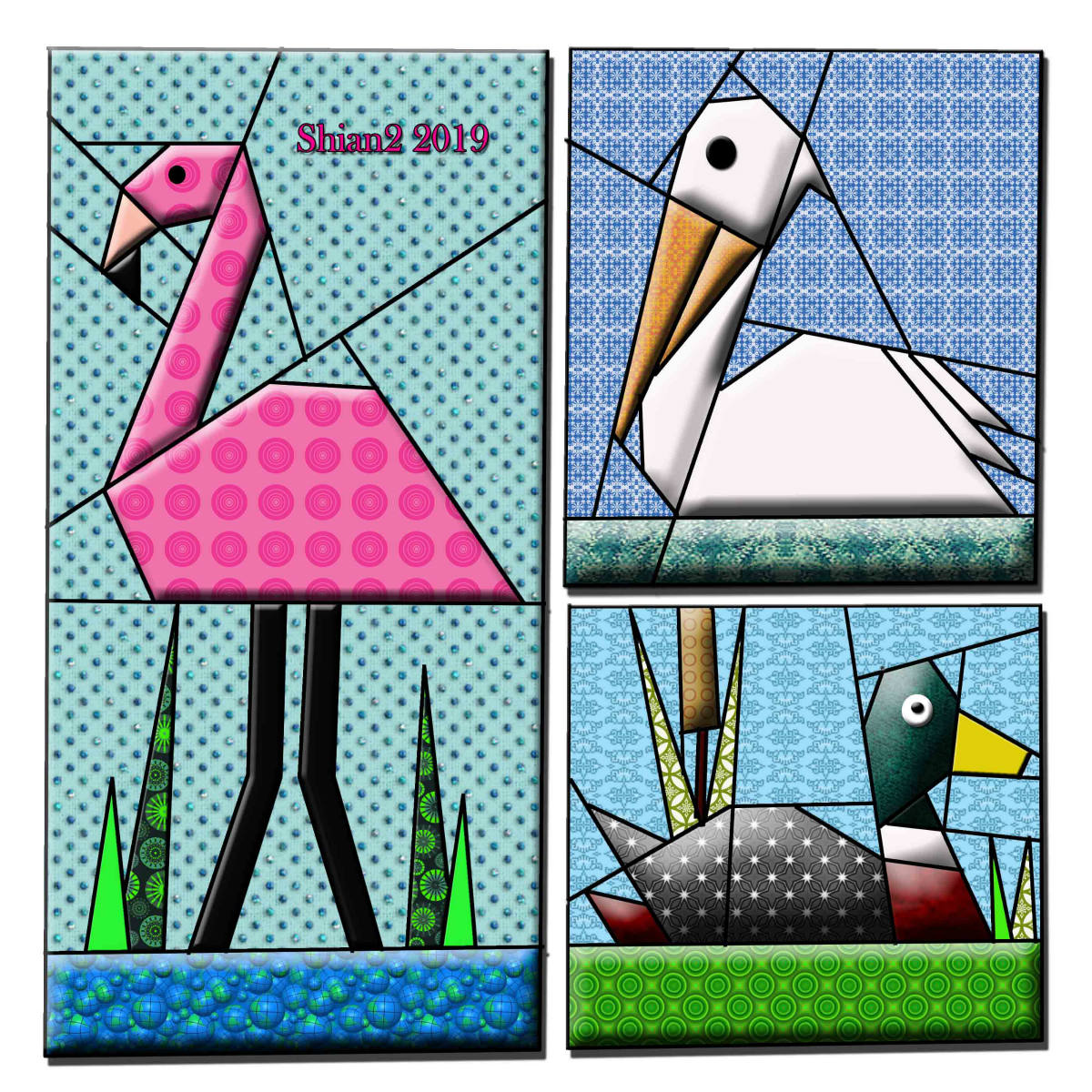 Solve Free Paper Pieced Patchwork Patterns jigsaw puzzle online with ...