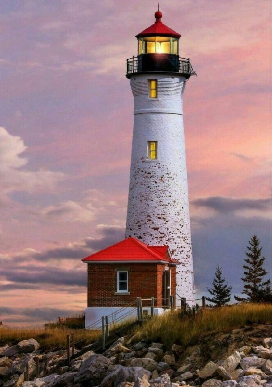 Jigsaw Puzzle | #67 Lighthouse | 70 pieces | Jigidi