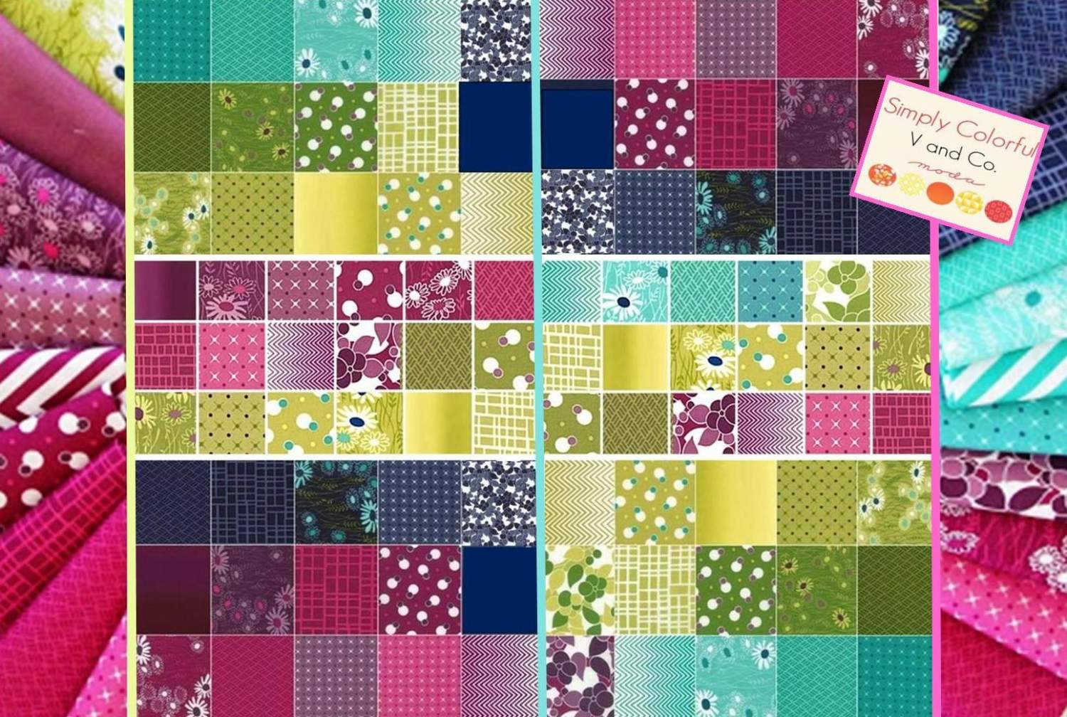 Solve Fabric patchwork jigsaw puzzle online with 70 pieces