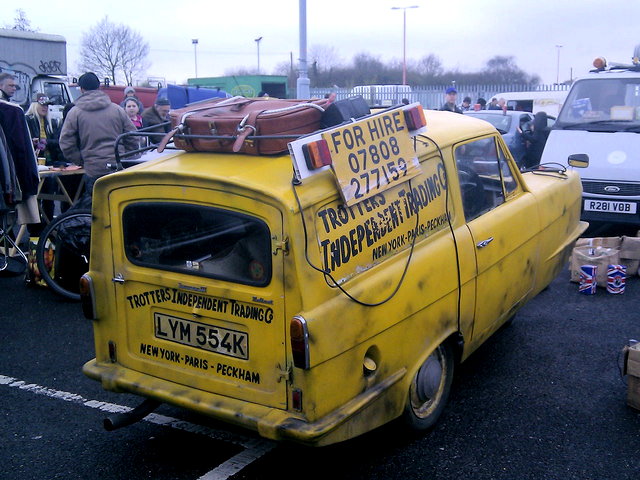 Solve Why do only fools and horses work. Del boys three wheeler makes ...