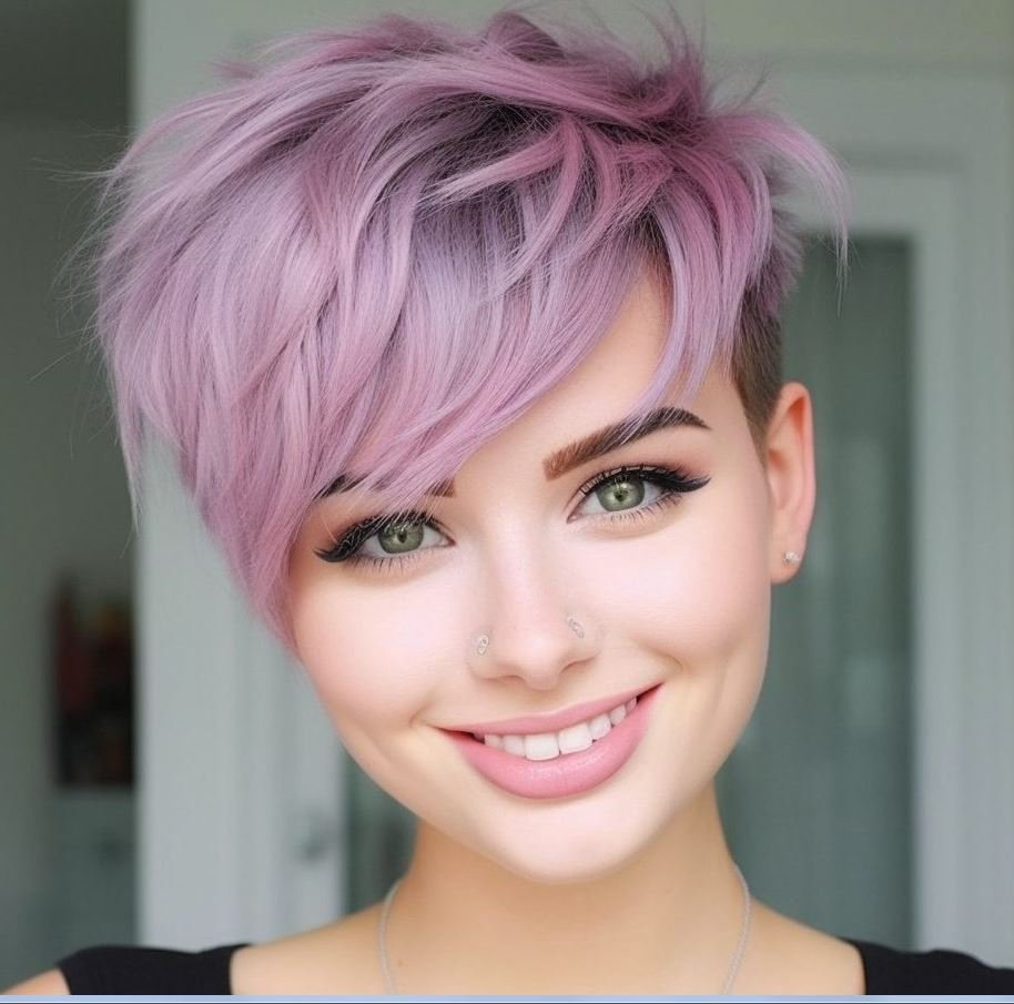 Solve Whispy Long Bangs With A Shaved Side Pixie Nice Shades Jigsaw Puzzle Online With 36 Pieces