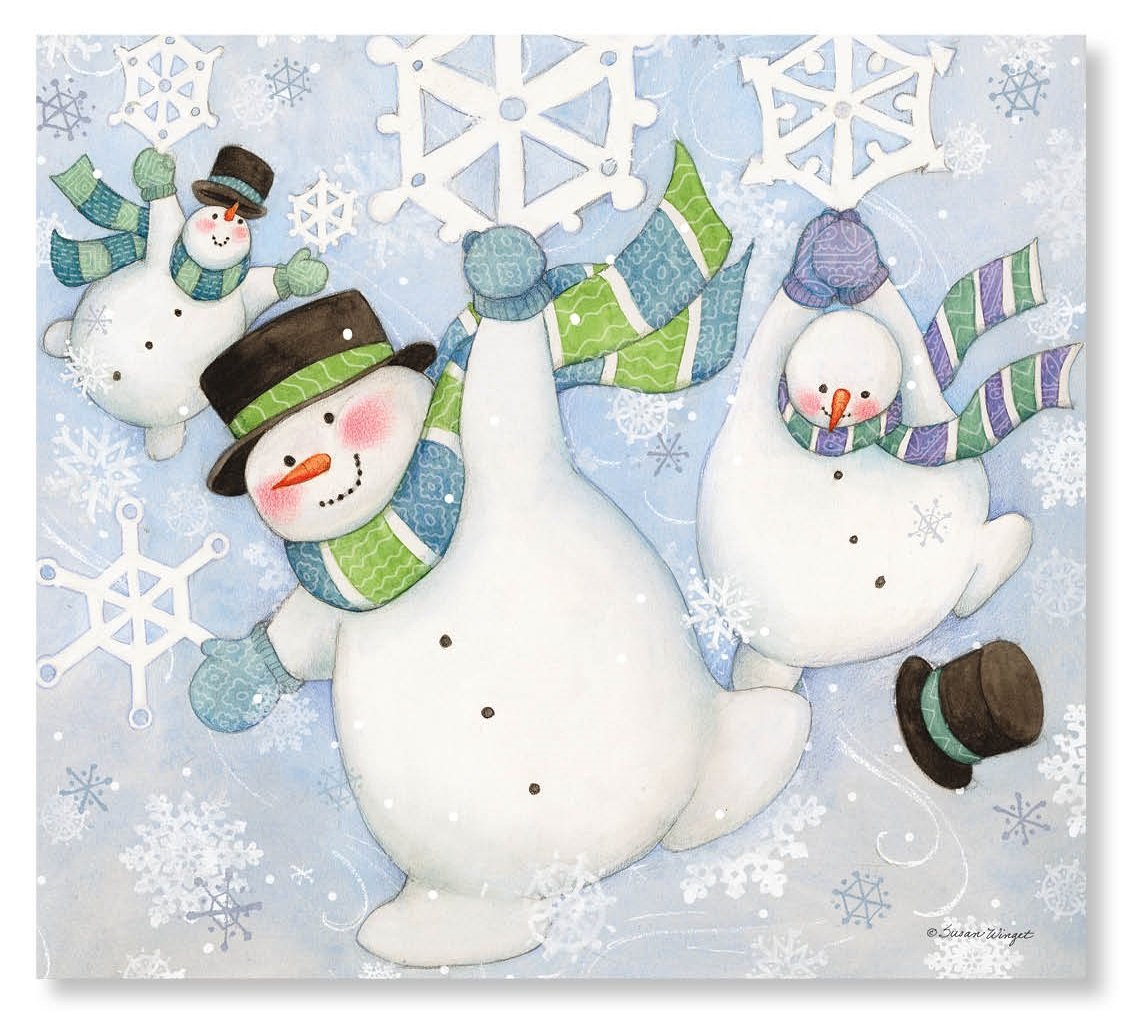Solve Snowmen jigsaw puzzle online with 255 pieces
