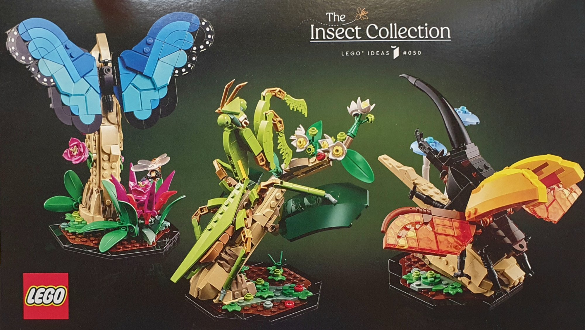 Solve LEGO INSECT COLLECTION jigsaw puzzle online with 66 pieces