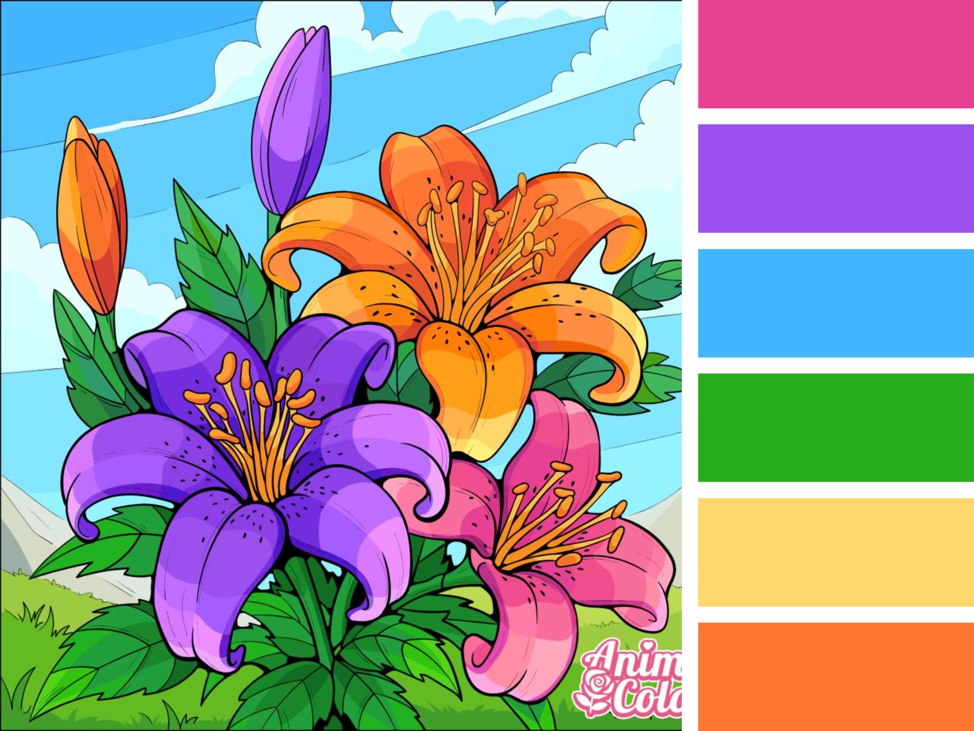 Jigsaw Puzzle | 252 pieces | Color Palette 181 | Jigidi