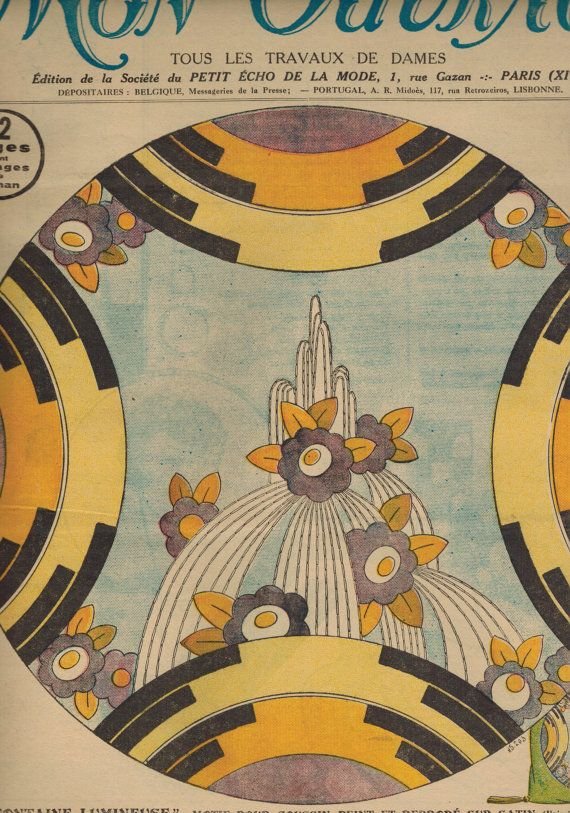 Solve French Magazine Cover jigsaw puzzle online with 96 pieces