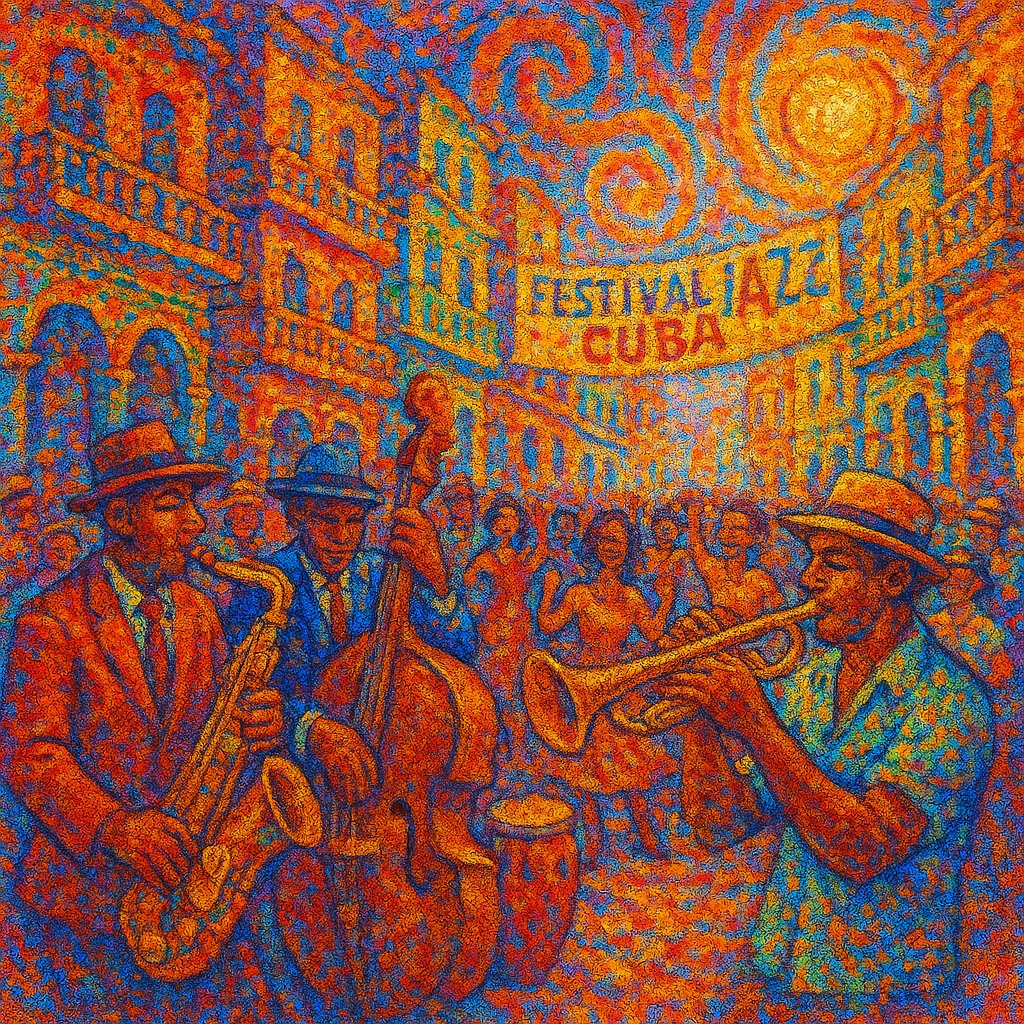 Jigsaw Puzzle | 144 pieces | Cuban Jazz Crisis | Jigidi
