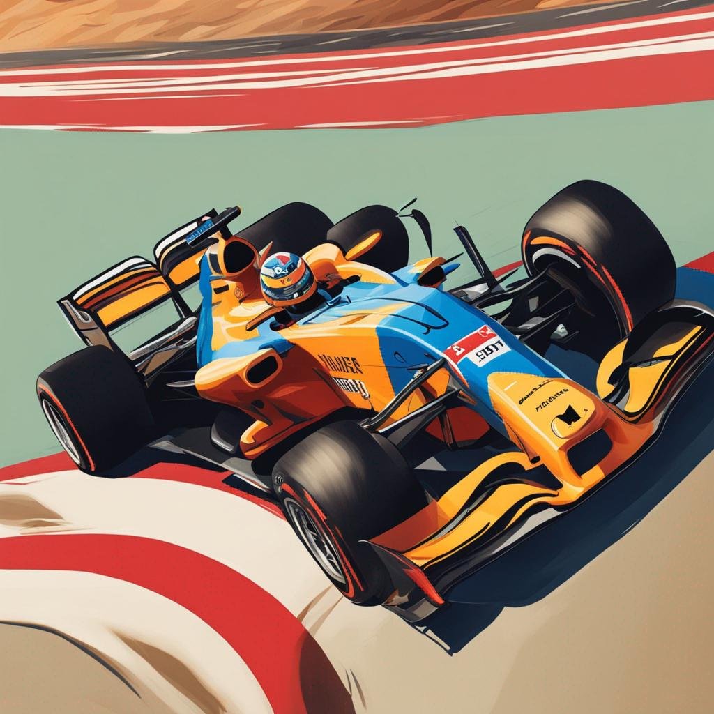 Solve the_dream_of_a_formula_1_racer jigsaw puzzle online with 49 pieces