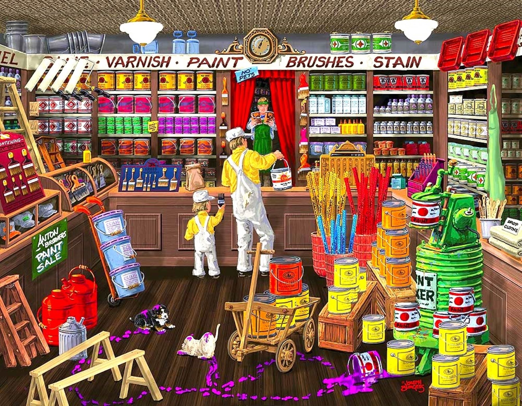 Solve Color It Purple jigsaw puzzle online with 130 pieces