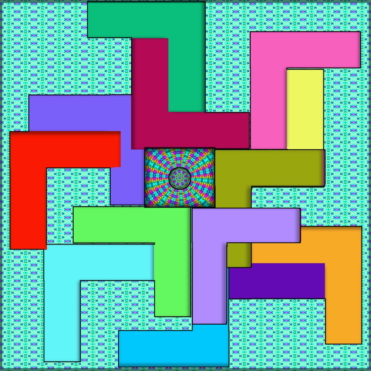 Solve ANGLED jigsaw puzzle online with 36 pieces