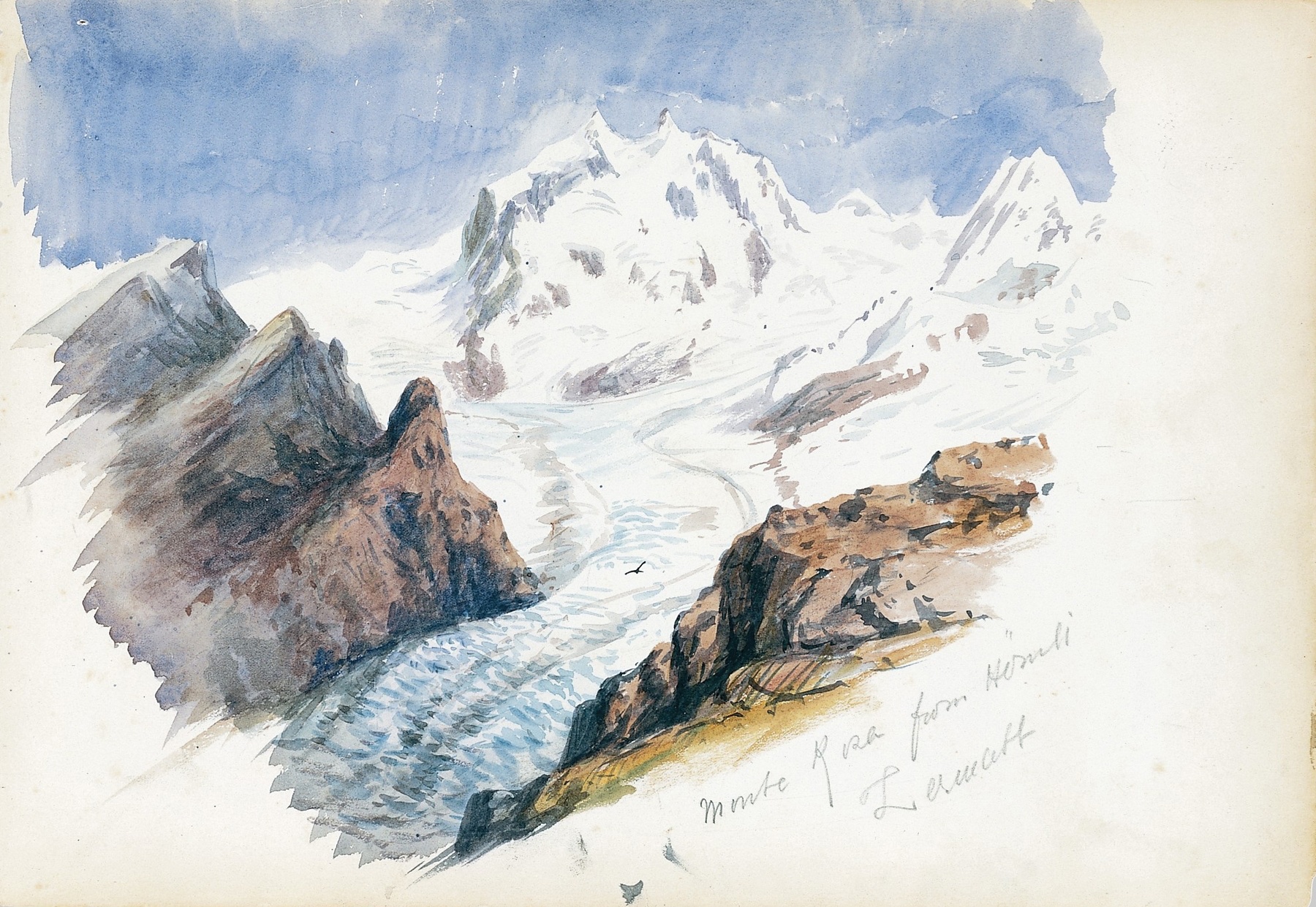Solve John Singer Sargent - Monte rosa from Hornli Zermatt jigsaw ...