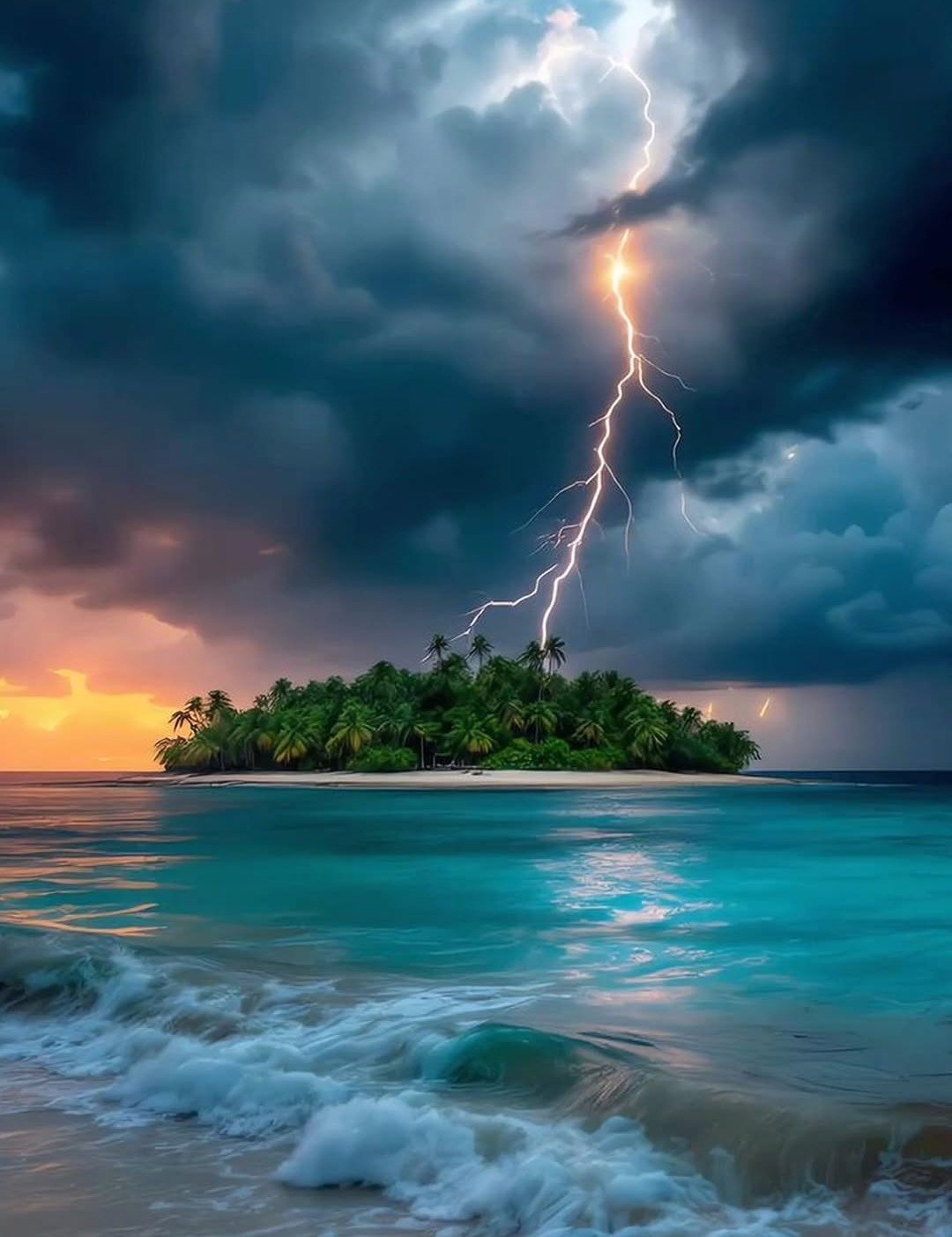 Solve Lightning jigsaw puzzle online with 192 pieces