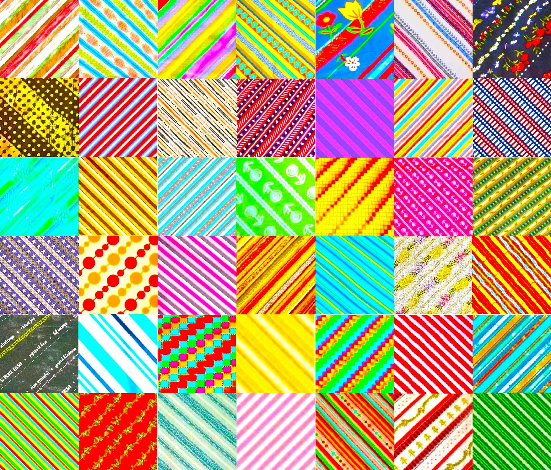 Solve PATCHWORK DIAGONAL 81 jigsaw puzzle online with 143 pieces