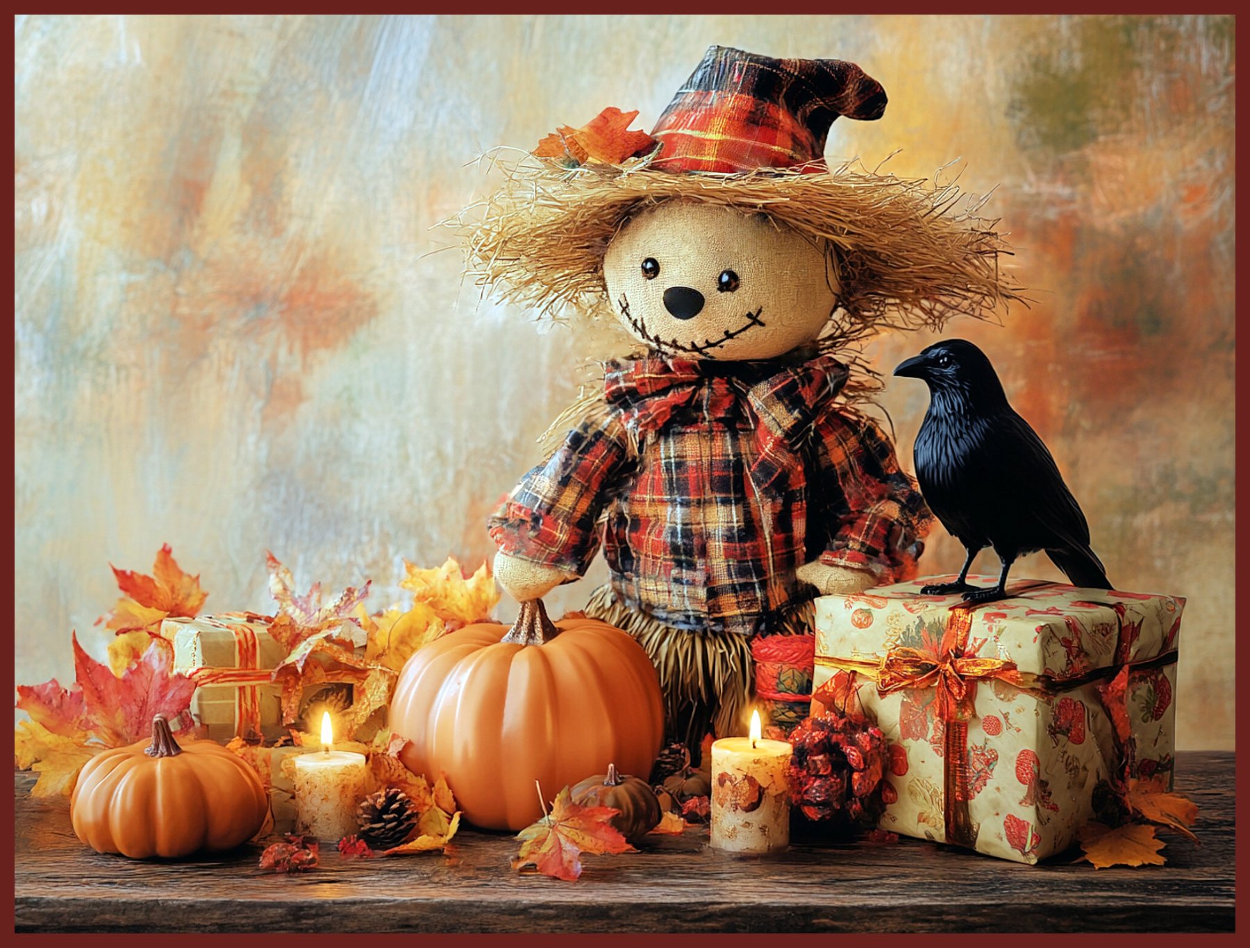 Solve Scarecrow, resizable 12 to 594 pieces jigsaw puzzle online with ...