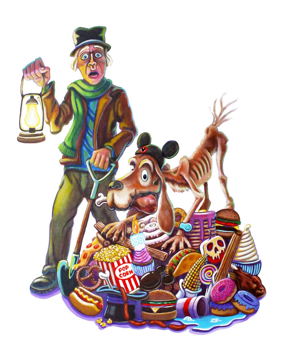 Solve Picnic for Bones jigsaw puzzle online with 238 pieces