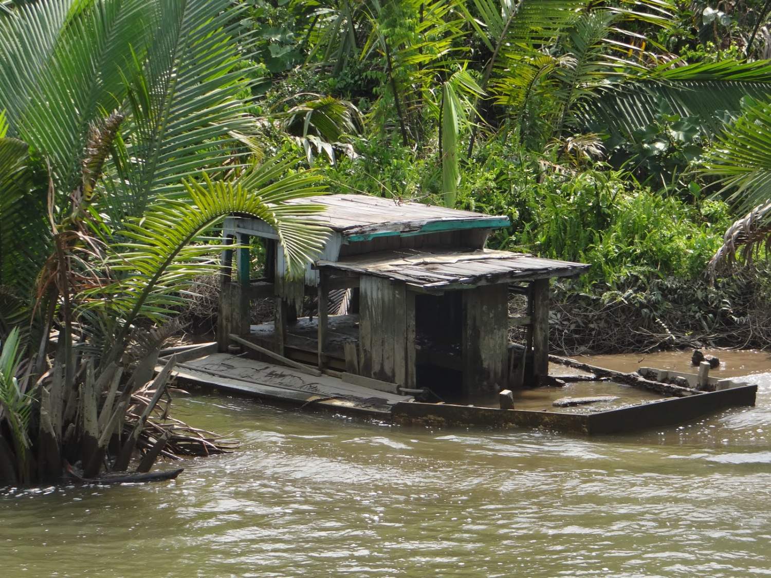 Solve River in Borneo - an old abandoned riverboat. jigsaw puzzle ...