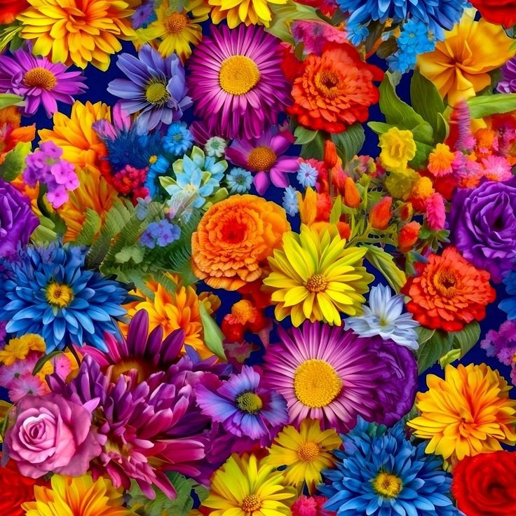 Jigsaw Puzzle | 64 pieces | Sunday Flowers 💐 | Jigidi